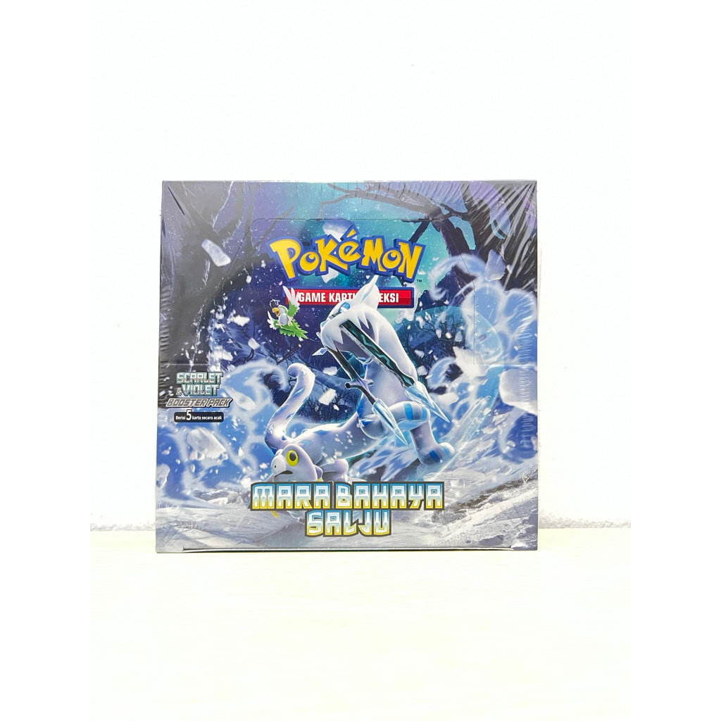 Jual Kartu Pokemon TCG Indonesia SV2P Marabahaya Salju Booster Pack | Shopee Indonesia