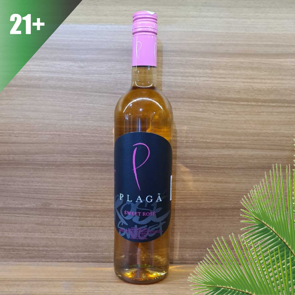 Jual Plaga Sweet Rose Wine 750ml | Shopee Indonesia