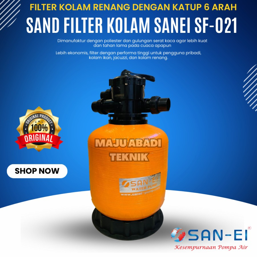 Jual Sand Filter Kolam Renang Sanei SF-021 Tabung Pompa Kolam Renang 21 ...