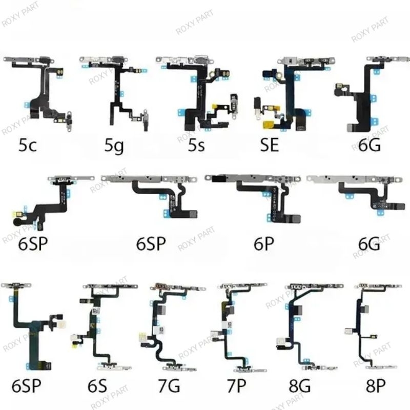 Jual Flexible Flexibel Power On Off IPH 5 - 5G - 5S - SE - 6G - 6S - 6 ...