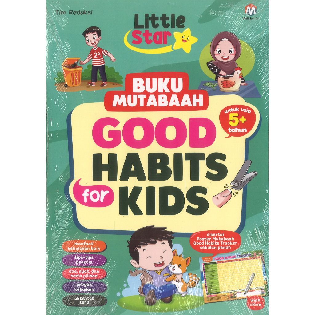 Jual BUKU MUTABAAH GOOD HABITS FOR KIDS | Shopee Indonesia