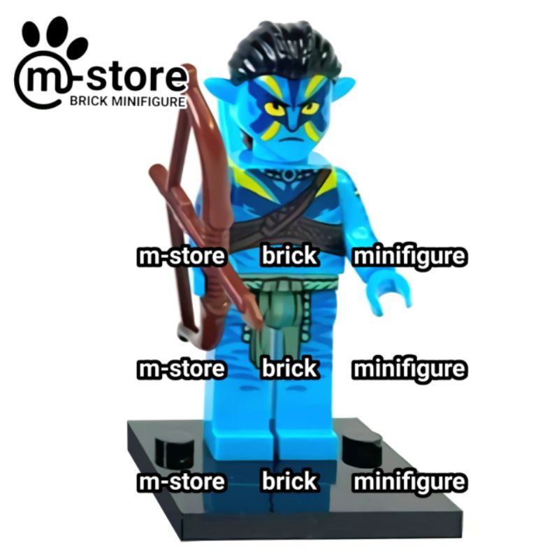 Jual brick avatar jack sully mini toy figure | Shopee Indonesia