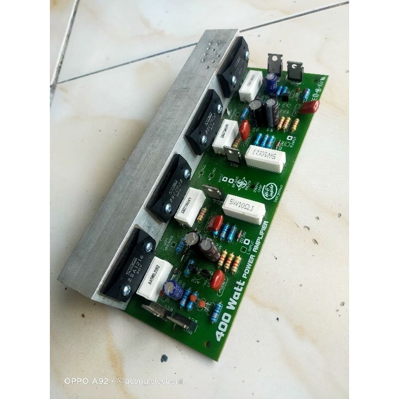 Jual kit power 400wat stereo pcb 19x8,5cm | Shopee Indonesia