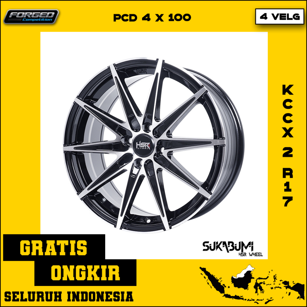 Jual Velg Mobil Racing Ring 17 Untuk Toyota Corolla, Corolla All New, Etios, Great Corolla ...