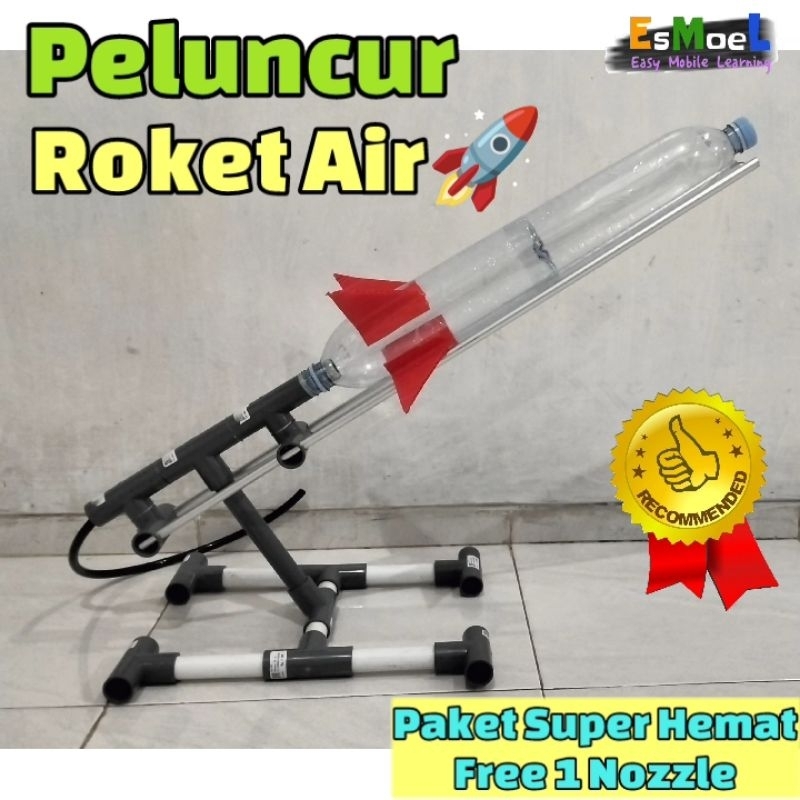 Jual Peluncur Roket Air (Water Rocket Launcher) mini Free 1 Nozzle ...