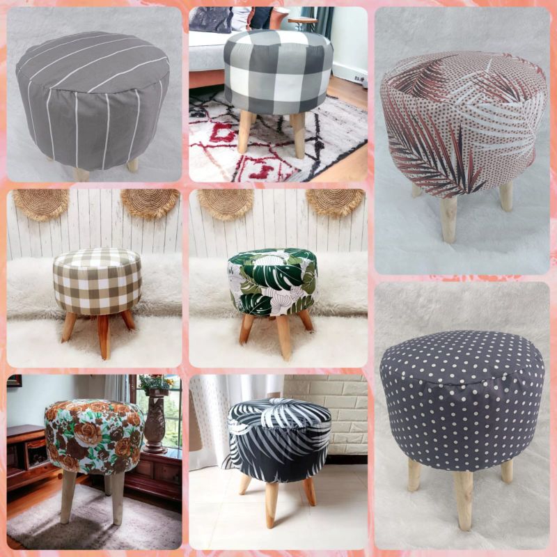 Jual kursi stool / kursi bulat / kursi aestetic / kursi cantik / kursi ...
