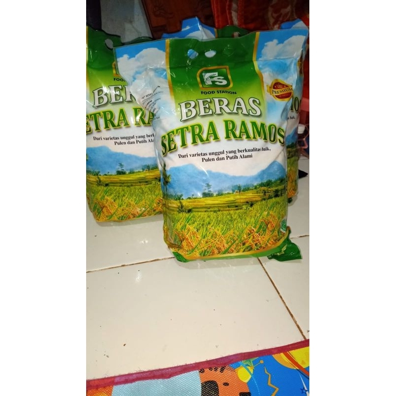 Jual BERAS SETRA RAMOS , MURAH 5KG | Shopee Indonesia