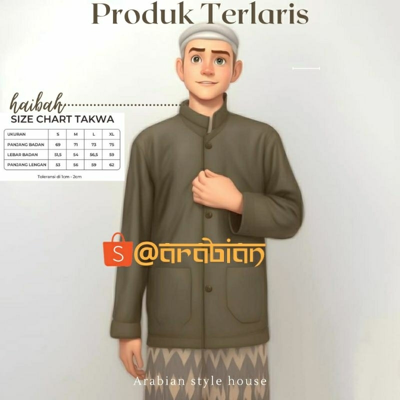 Jual Takwo Haibah Annuha- Baju Koko Habaib ANMU Dalwa Terbaru Banyak ...