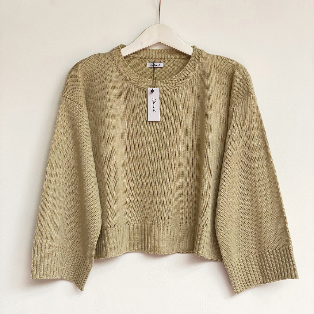 Jual Ahlami-Noura Corptop Rajut Premium Oversize | Shopee Indonesia