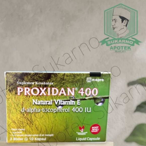 Jual PROXIDAN 10 TABLET // ANTIOKSIDAN // VITAMIN E // VITAMIN KULIT ...