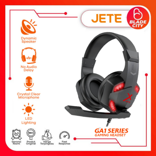 Jual Headset Gaming - Headphone Gaming Noise Cancelling JETEX GA1 ...