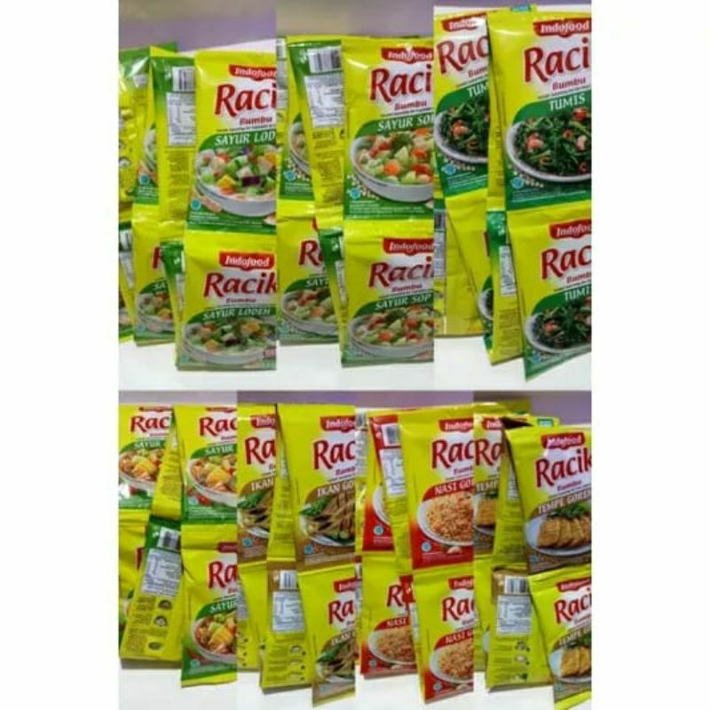 Jual indofood Bumbu Racikan instan serenceng 10 sachet | Shopee Indonesia