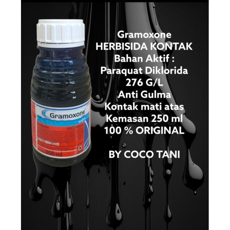 Jual HERBISIDA GRAMOXONE 276 SL ISI 250 ML OBAT RACUN PEMBASMI RUMPUT ...