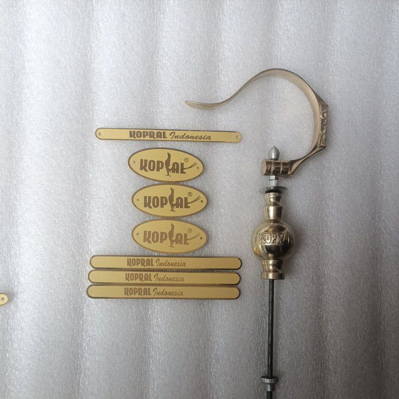 Jual logo emblem plat sangkar kopral original | Shopee Indonesia