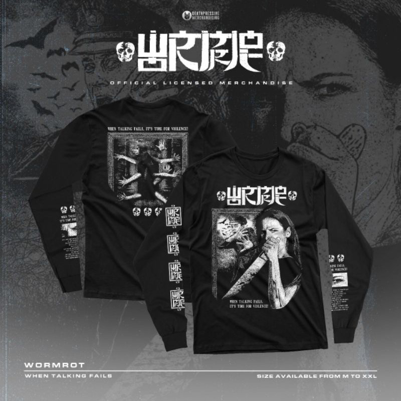 Jual WORMROT when - LONGSLEEVE LS ORIGINAL official released By ...
