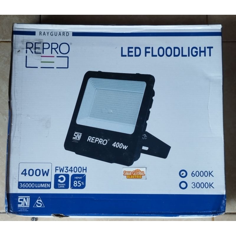 Jual Lampu sorot REPRO 400 Watt / Led flood light - PUTIH | Shopee ...