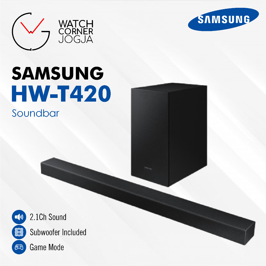 Jual Samsung HW-T420 Soundbar 2.1ch Dolby Digital Wireless Speaker ...