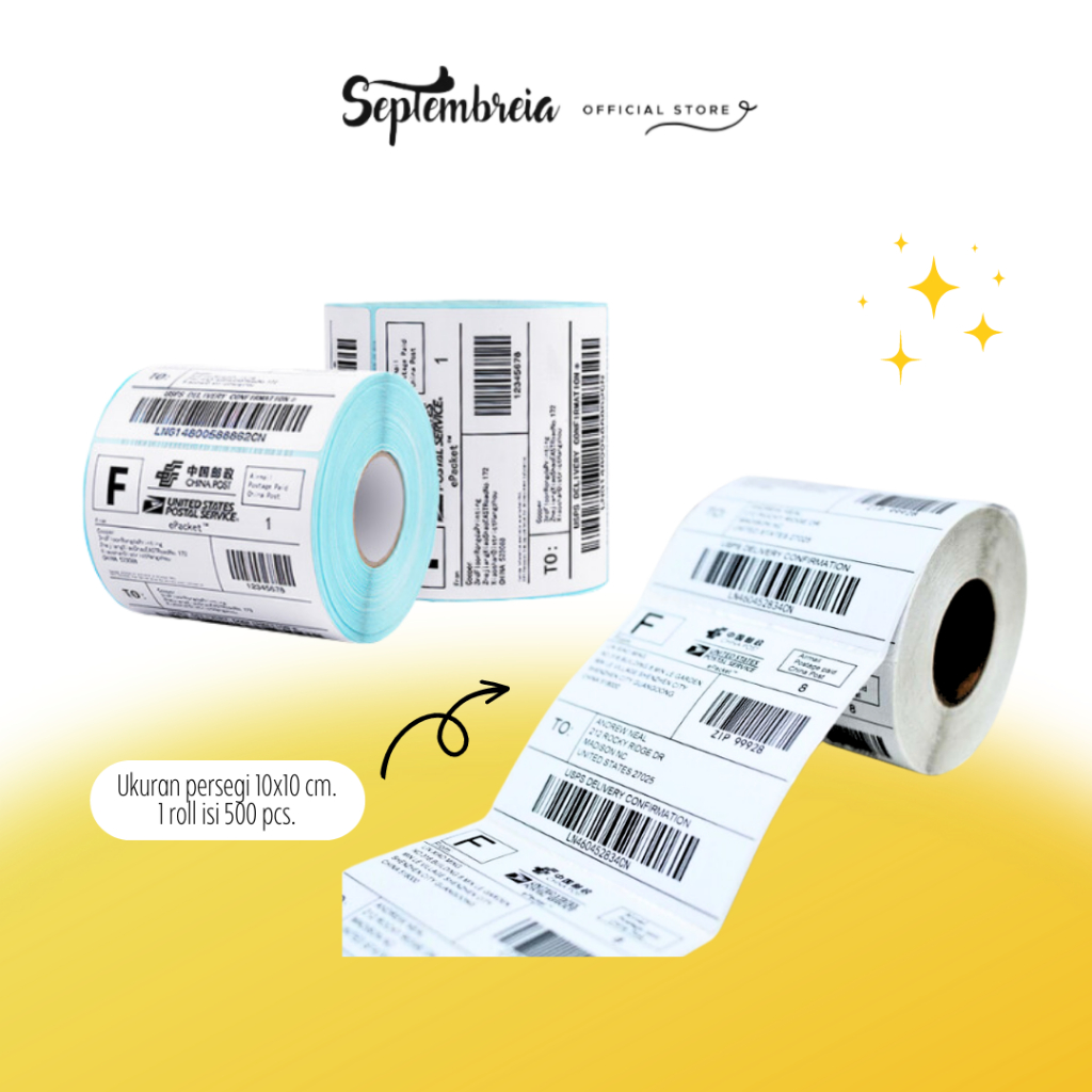 Jual Kertas Resi 100x100 mm Kertas Thermal Resi 100x100mm Kertas Print ...