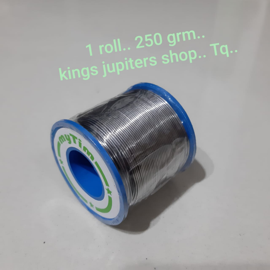 Jual Timah solder 1,2mm 1mm 0,8mm 250grm ( ATAU MINYAK OIL 40 GRAM ...