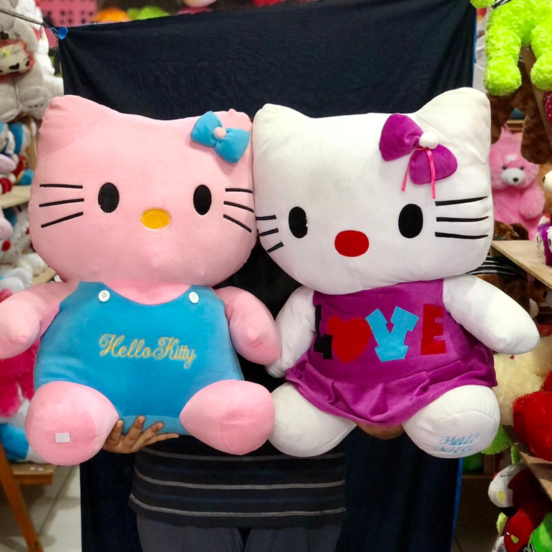 Jual Boneka Hello Kitty duduk Besar Karakter Hello Kitty Duduk SNI Real ...