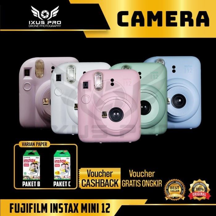 Jual Fujifilm Instax Mini 12 Instant Film Camera Instax Mini12 | Shopee ...
