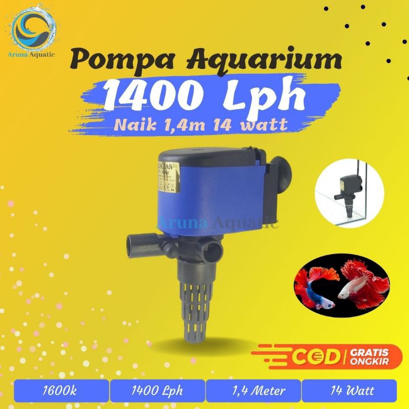Jual POMPA FILTER AQUARIUM POMPA AIR AQUASCAPE MESIN POMPA LOW WATT ...