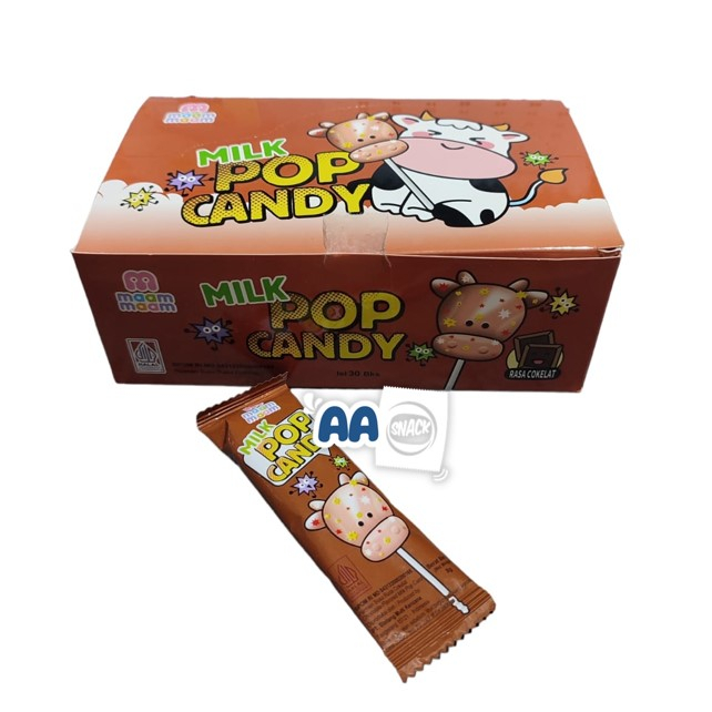 Jual MAAM MAAM MILK POP CANDY ISI 30 | Shopee Indonesia