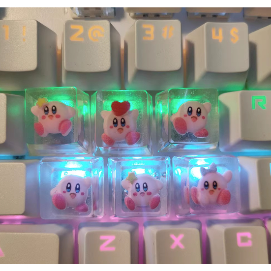 Jual Kirby RGB Mechanical Keyboard ; Artisan custom keyboard mekanik ...