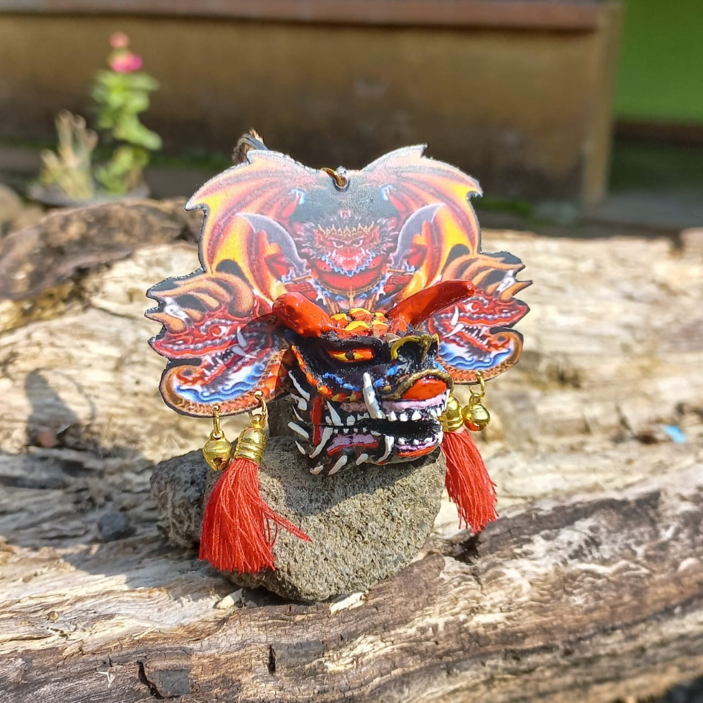 Jual Miniatur barongan devil merah bahan resin | Shopee Indonesia