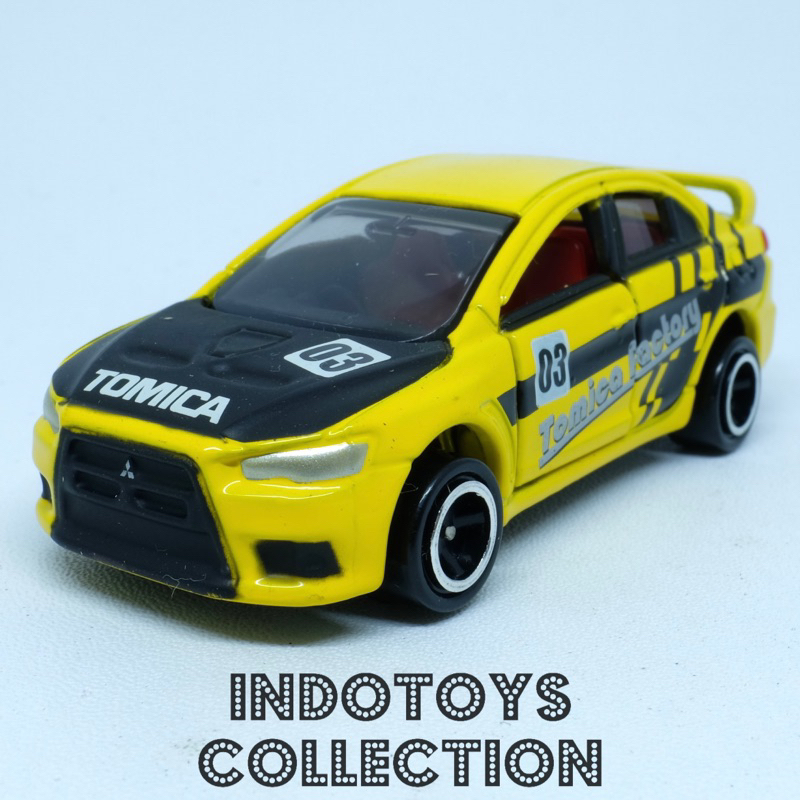 Jual Tomica Factory ~ Mitsubishi Lancer Evo X Kuning | Shopee Indonesia