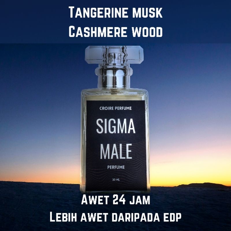 Jual WOODY & FRESH PARFUM SIGMA MALE by Croire Perfume (Musk Tangerine ...