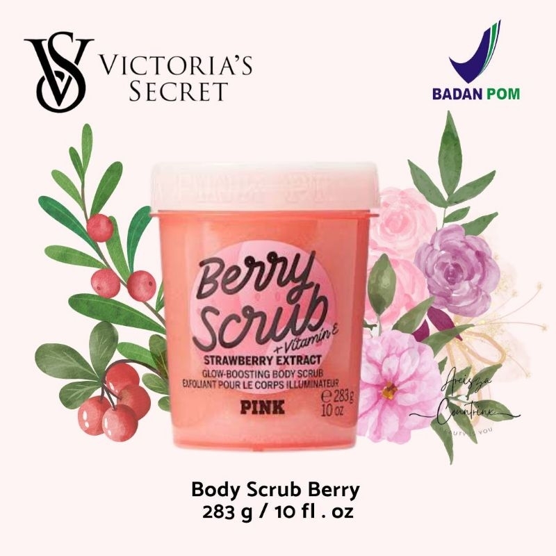 Jual Victoria's Secret Body Scrub PINK 283g /Body Butter | Shopee Indonesia