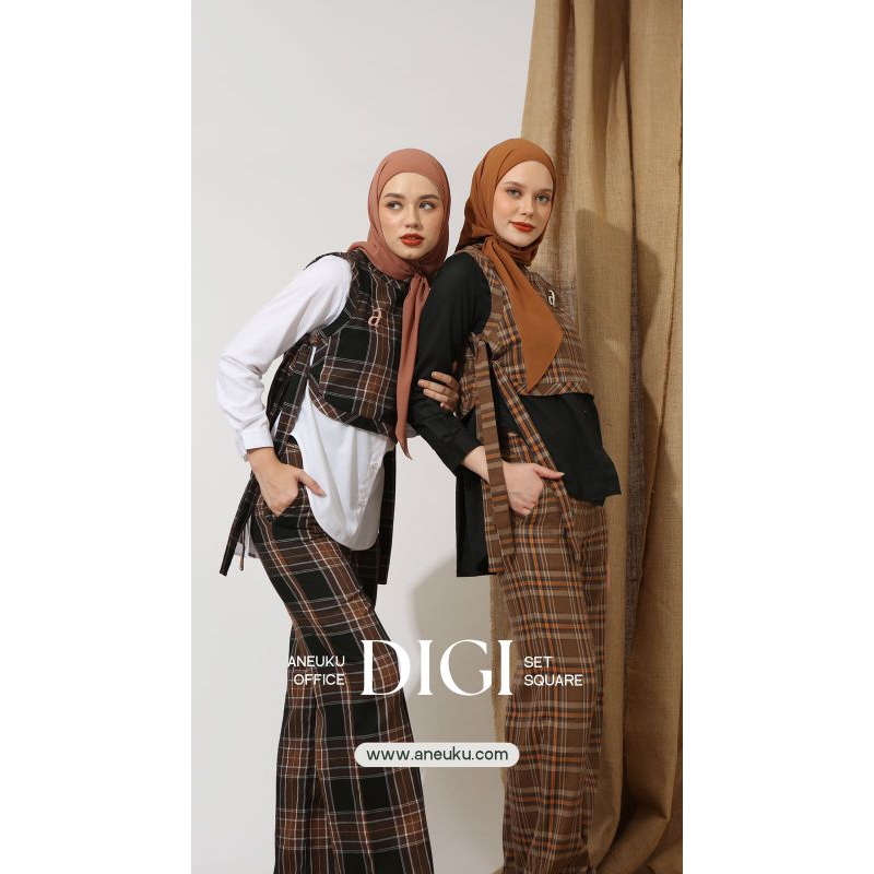 Jual DIGI SQUARE OUTER VEST | Shopee Indonesia