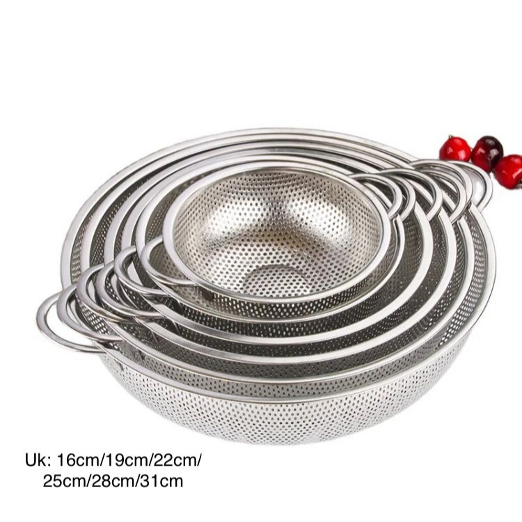 Jual Saringan cuci buah sayur rice sieve tirisan gorengan wakul nasi ...