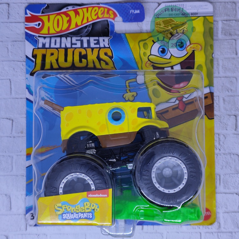 Jual HOT WHEELS SPONGEBOB SQUAREPANTS MONSTER TRUCKS (NICKELODEON ...
