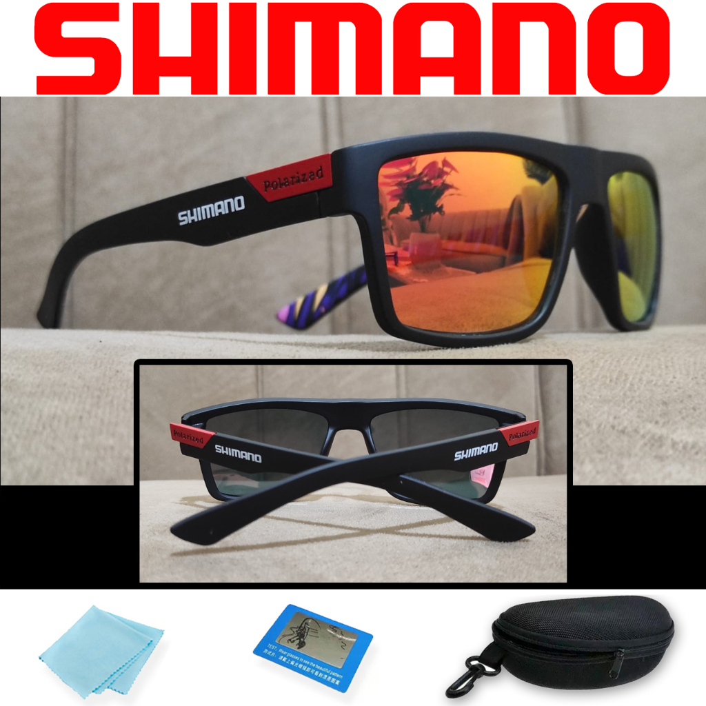 Jual Kacamata Shimano Polarized Pancing Sepeda Berburu Gowes Paser Panah Ikan dan Olahraga ...