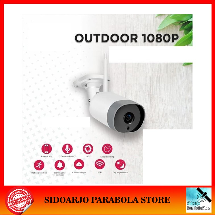Jual Ip Camera 1080p Outdoor Smart Waterproof Ipcam Antena CCTV Wifi ...