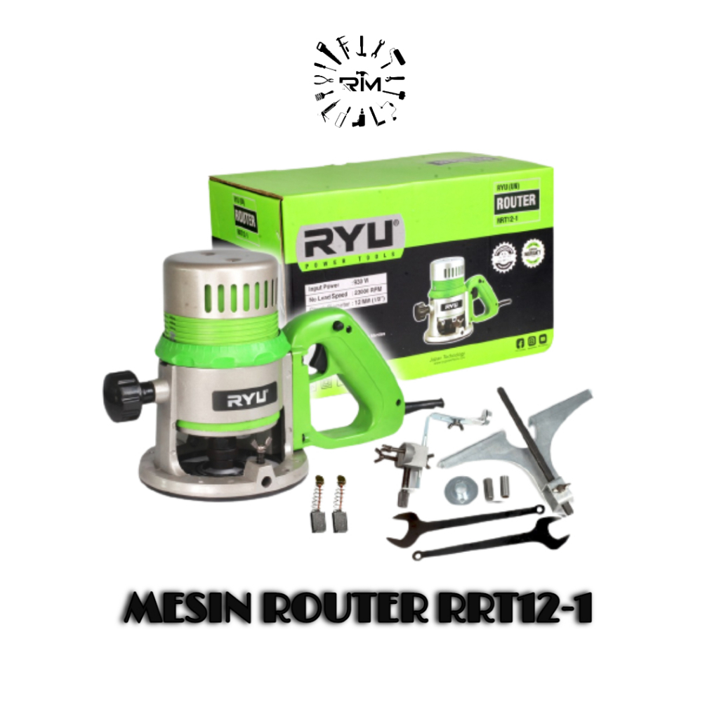 Jual Mesin Router mesin profil kayu besar 12mm RYU Original berkualitas ...
