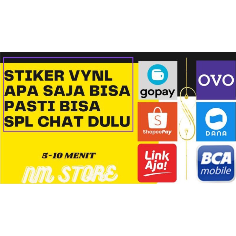 Jual Stiker vinyl apa saja bisa | Shopee Indonesia