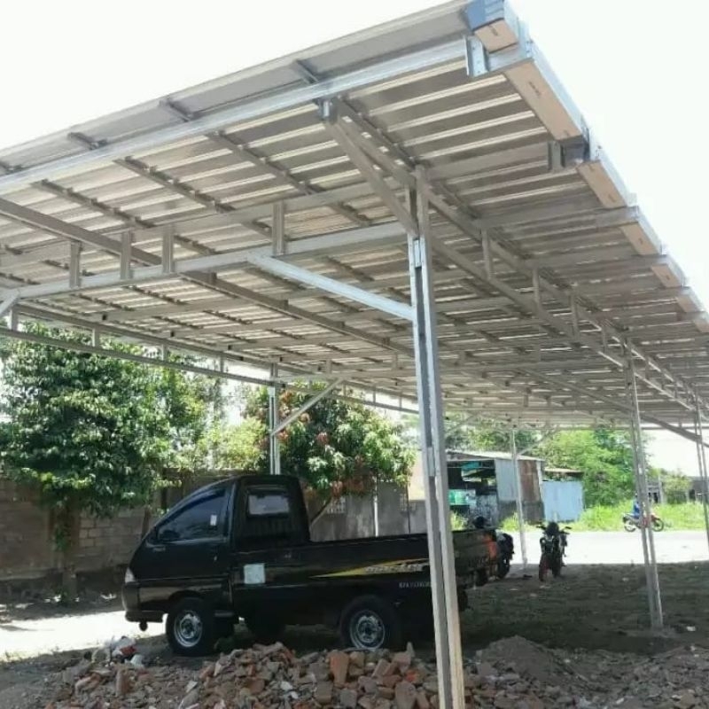 Jual Canopy baja Ringan / Atap minimalis, Kuat dan Ringan / Melayani ...