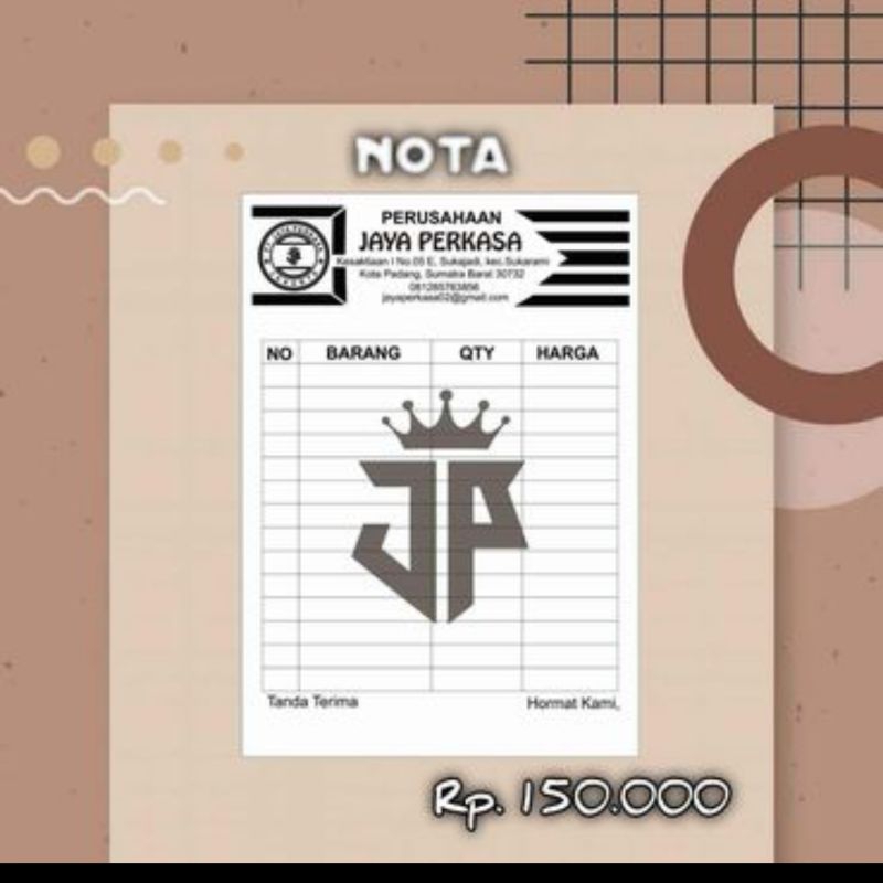 Jual Nota custom | Shopee Indonesia