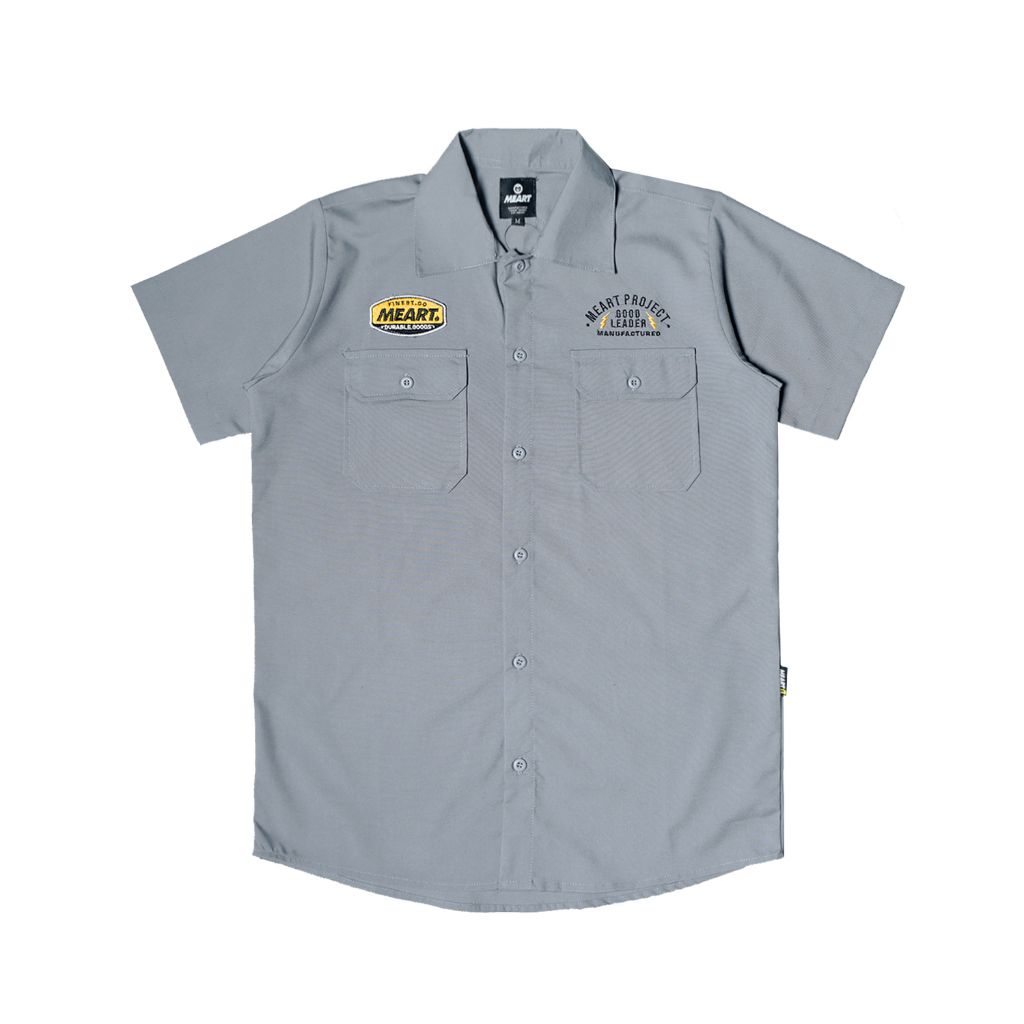 Jual MEART - Workshirt "Good Leader" Kemeja Kerja Kemeja Motor | Shopee ...