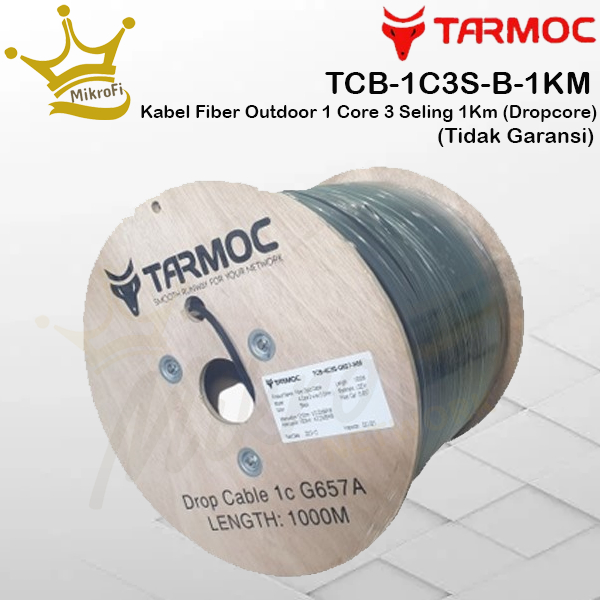 Jual Tarmoc Dropcore Cable FO 1 CORE 3 SELING 1000m | Kabel FO Drop ...