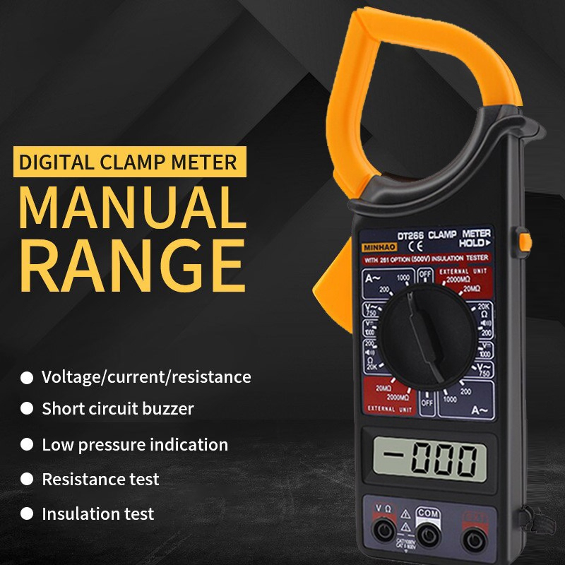Jual Digital Clamp Original Multimeter Tang Ampere Multitester Digital ...