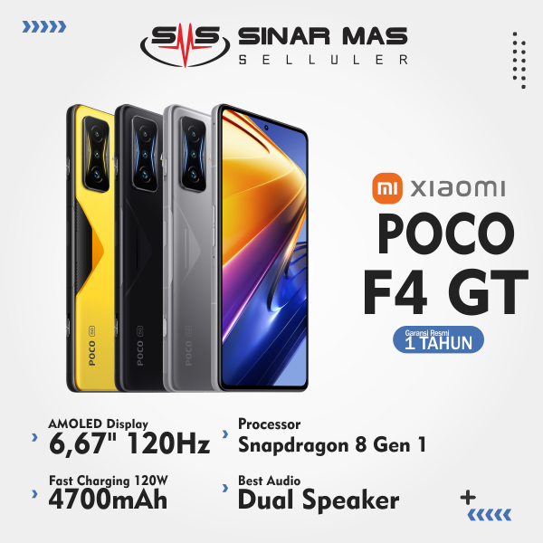 Jual Xiaomi POCO F4 GT 5G Smartphone [12GB/256GB] Garansi Resmi | Shopee Indonesia