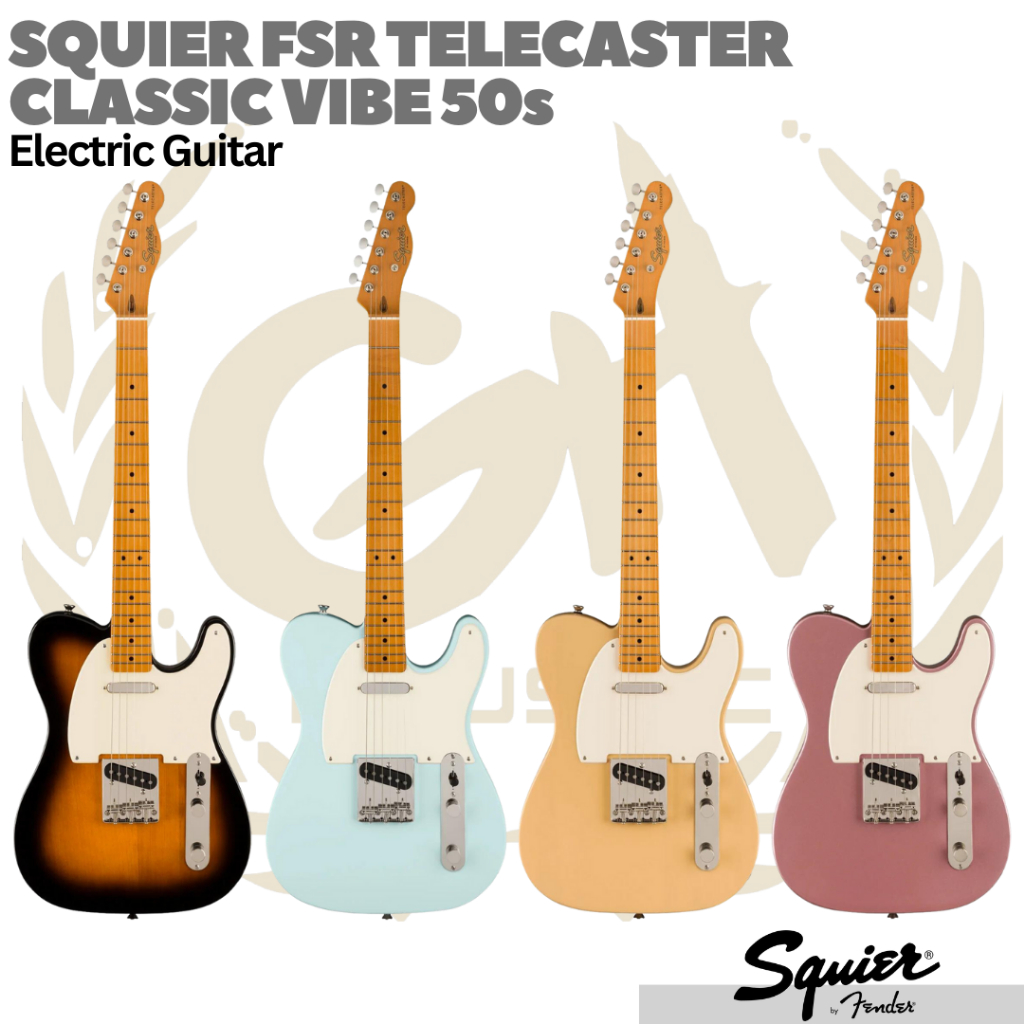 Jual SQUIER TELECASTER FSR Classic Vibe 50s Electric Guitar | Gitar ...