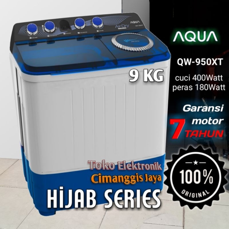 Jual mesin cuci Aqua 2 tabung 7 kg 8 kg 9 kg 10 kg 12 kg | Shopee Indonesia