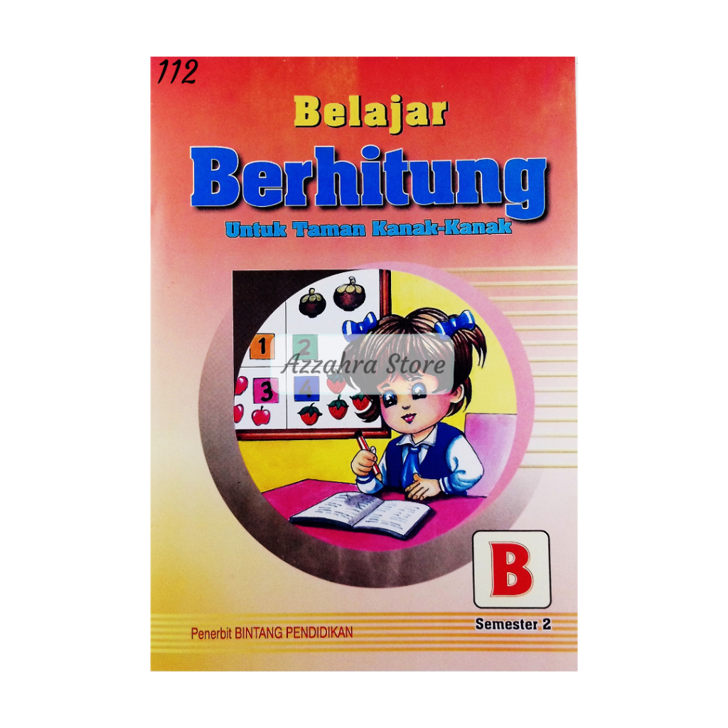 Jual Buku LKS Anak TK Paud SD MI Kelas 1 Belajar Berhitung TKB Semester ...