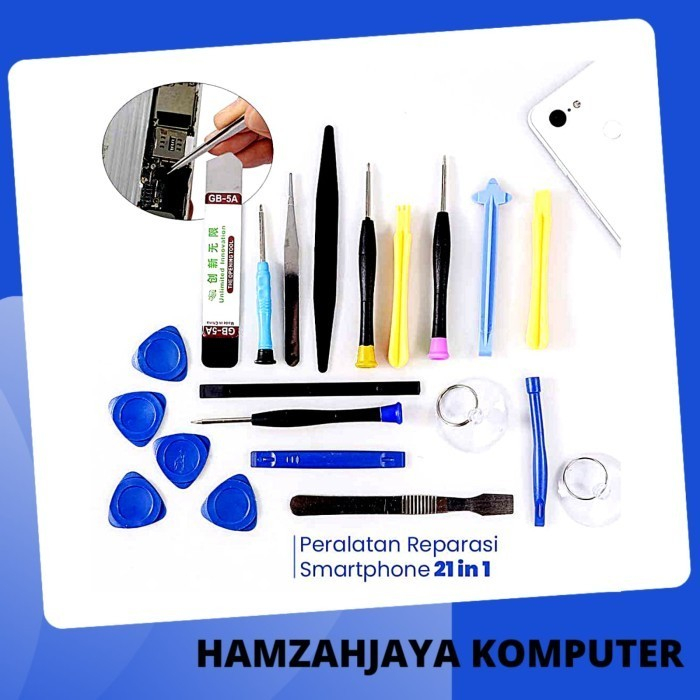 Jual Alat Service HP Obeng Set Kit Tools Peralatan Reparasi Smartphone ...