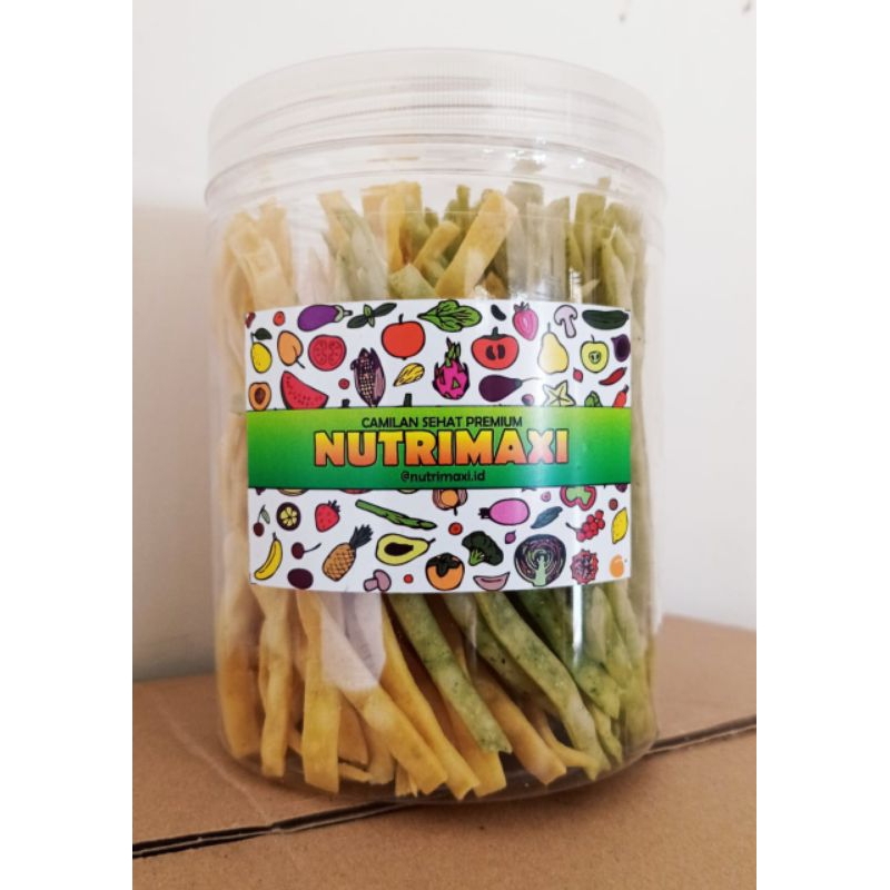 Jual [DARI SAYURAN ASLI] STIK WORTEL KELOR MIX NUTRIMAXI | Shopee Indonesia